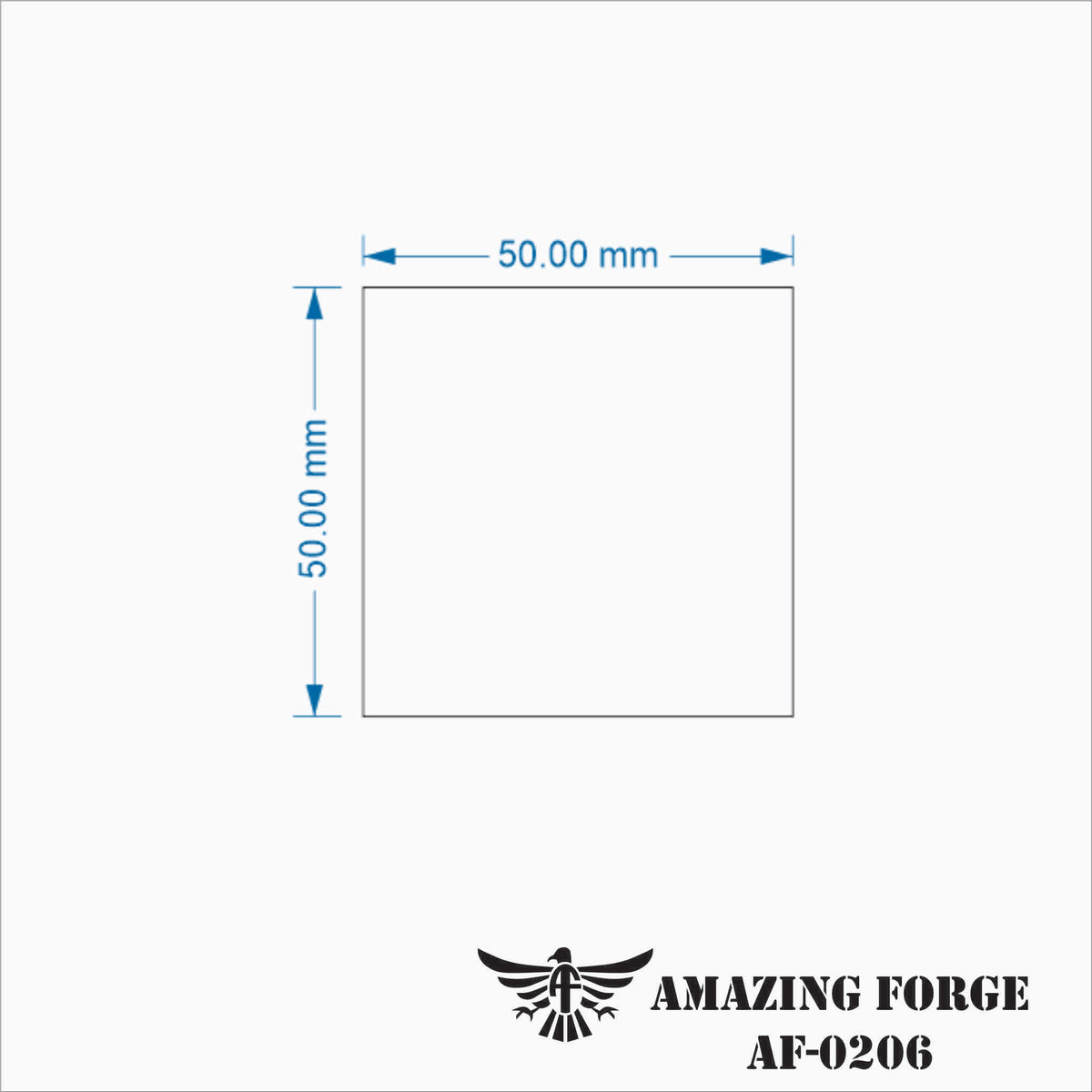 50mm Square Base – amazingforge